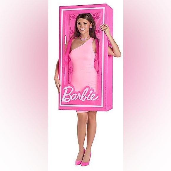 Barbie | Accessories | Barbie Box Costume Adult Open Box | Poshmark